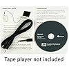 Amazon.com: HDE Tape-To-MP3 Retro Cassette Player USB Portable Tape ...