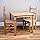 Home Discount Corona Dining Set 2 Seater, Solid Pine Wood, Dining Table ...