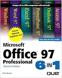 Microsoft Office 97 Professional 6-in-1 (2nd Edition): Faithe Wempen ...