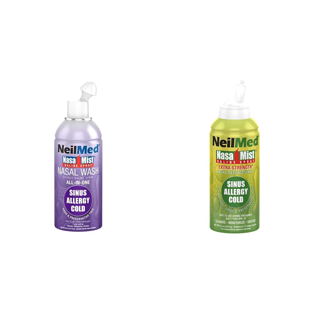 Mua NeilMed NasaMist All in One Multi Purpose Saline Spray, 6.3 Fl Oz ...