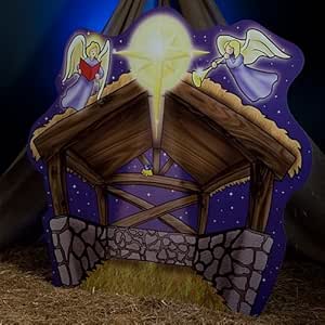 Amazon.com: Nativity Manger Standee Party Prop: Toys & Games
