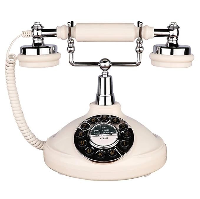 R&Y Retro Telefon Retro Telefon Bürotelefon - Tastenwahl ...