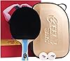 DHS Hurricane Ma Long Table Tennis Racket Professional Loop Attack Ping ...