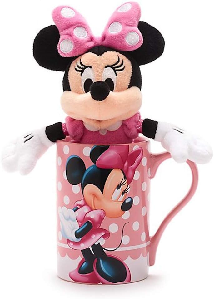 Disney Store Minnie Mouse Classic Mug 470ml and Minnie Mouse Mini Bean ...