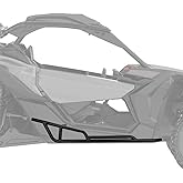 Amazon.com: KIWI MASTER Nerf Bars Rock Sliders Compatible with 2017-2024 Can-Am Maverick X3 ...