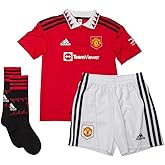 Amazon.com: adidas Manchester United Home Mini Kit Set 22/23 (5T ...