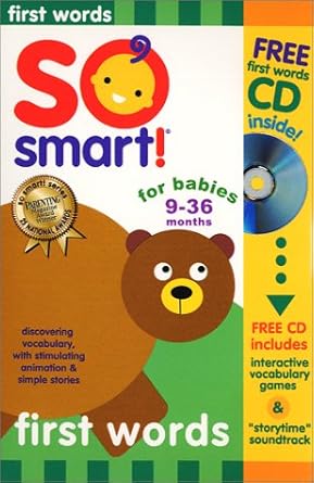 Amazon.com: So Smart! First Words with CD-ROM [VHS]: So Smart: Movies & TV