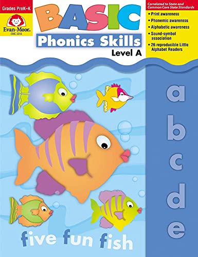 Basic Phonics Skills, Level A : Evan-Moor Educational Publishers ...