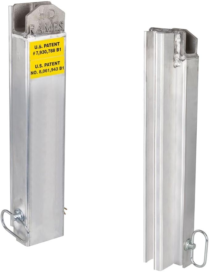 Amazon.com: HD Ramps Pair of Aluminum Load Leveler Stake Pocket Stakes ...