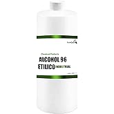 ALCOHOL ETILICO GRADO 96, 1 LITRO, PARA USO DESINFECTANTE Y MÁS ...