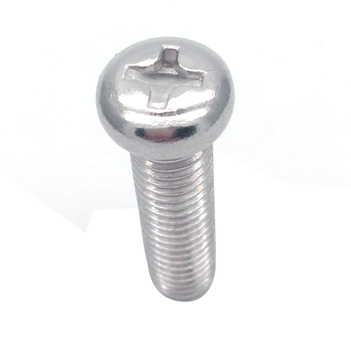 Fasteners Zinc Plated Finish M8-1.25 40mm 304 Stainless Steel Cross ...