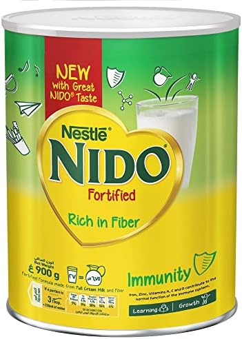 Nestle Nido Fortified Milk Powder Rich in Fiber 900.0 grams, 1 price in ...
