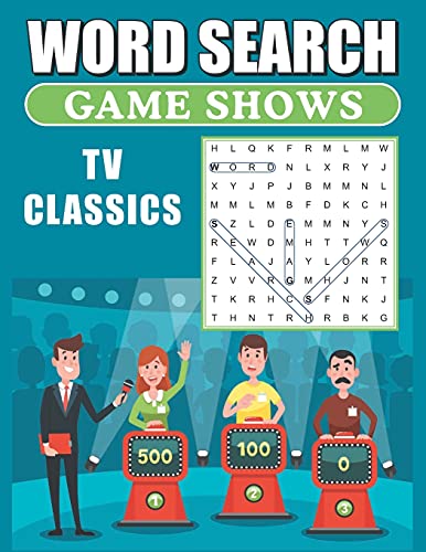 Word Search Game Shows TV Classics: Large Print Word Find Puzzles ...