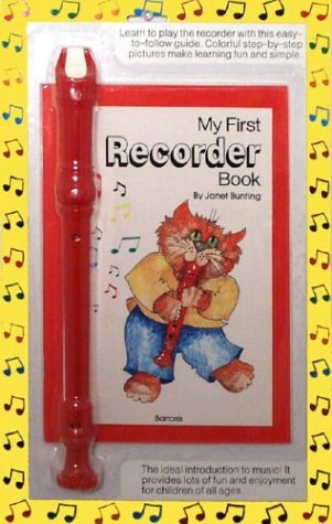 Amazon.com: My First Recorder Book: Book with Plastic Recorder ...