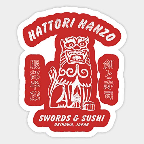 Mua Hattori Hanzo Swords & Sushi - Sticker Graphic - Decal Sticker ...