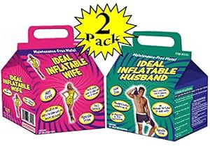 Amazon.com: Ideal Inflatable Husband & Wife (Boyfriend & Girlfriend ...