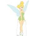 Amazon.com: Cardboard People Tinker Bell - Wand Cardboard Cutout ...