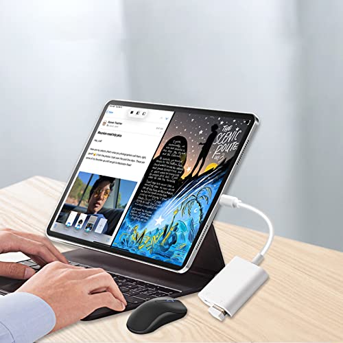 Suntrsi Usb Camera Adapter With Charging Port Portable Usb Female Otg 0547
