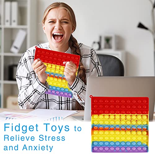 Big Pop Fidget Toys Bubble Sensory Popper Giant Huge Large Special ...