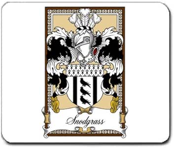 Amazon.com : Snodgrass Family Crest Coat of Arms Mouse Pad : Office ...