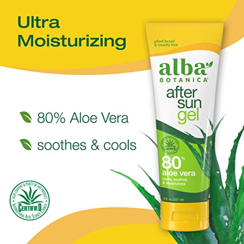 Alba Botanica After Sun Aloe Vera Gel at Joel Fountain blog