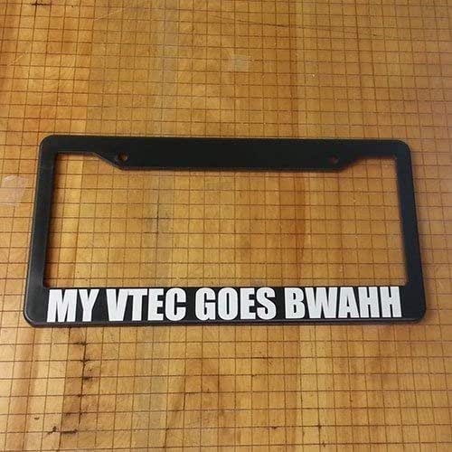 Amazon.com: My VTEC Goes Bwahh License Plate Holder : Handmade Products