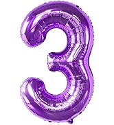Amazon.com: Giant, 40 Inch Gold 38 Balloon Numbers - 38 Balloons ...