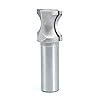 Akylin's CNC Convex Edge Oval Router Bit 1/2" SHK x 13/16"CL, Shallow ...
