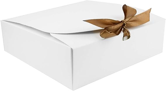 Emartbuy Pack of 12 Square Shaped Presentation Gift Box, 16.5 cm x 16.5 ...