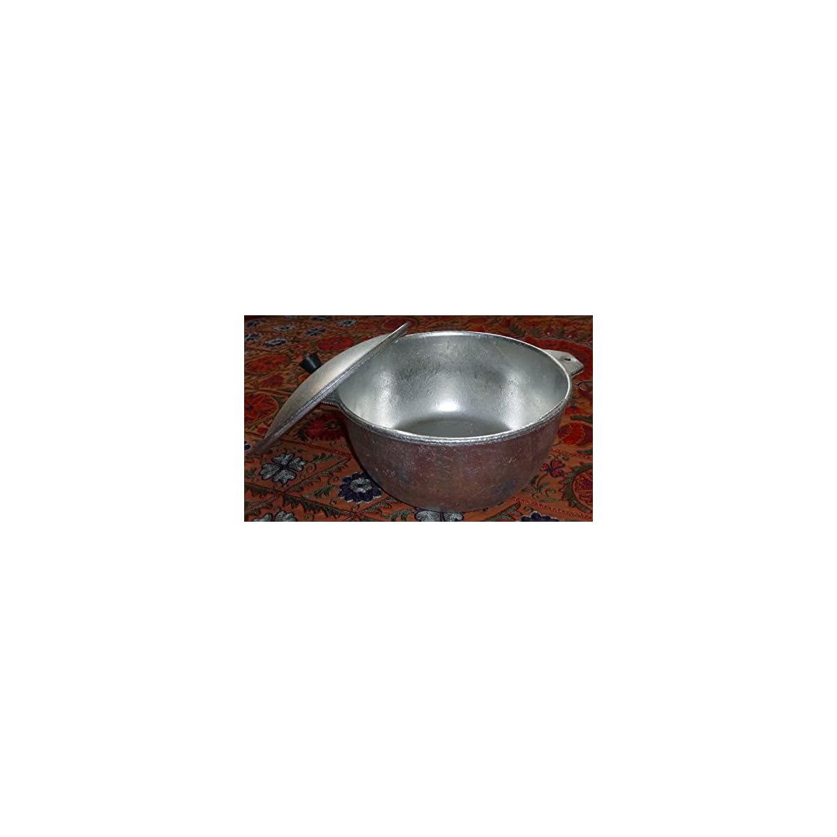 NEW ORIGINAL UZBEK NATIONAL COOKWARE KAZAN WOK (8 liter) - Moroccan ...