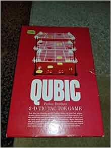Qubic ... 3-D Tic Tac Toe Game ... Parker Brothers: Parker Brothers ...