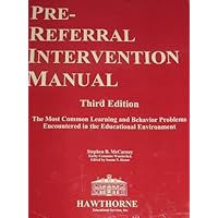 Pre-Referral Intervention Manual: 9780015617004: Economics Books ...