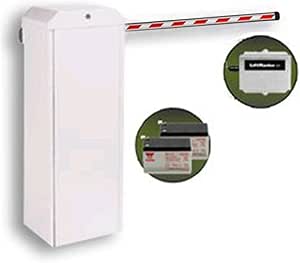 LiftMaster Mega Arm Tower (MATDCBB3) Parking Gate Including Two 12V ...