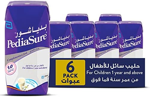 Pediasure Liquid Vanilla Formula Milk 6 Pack, 200 ml price in Saudi ...