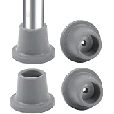 Heavy Duty Shower Chair Leg Caps 4 Pack - Replacement Rubber Feet for ...