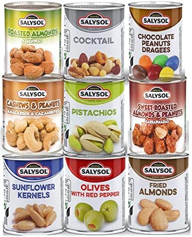 SALYSOL Assorted Nuts (9 Cans) price in Saudi Arabia | Amazon Saudi ...