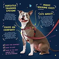 2 Hounds Design Freedom No Pull Dog Harness | Comfortable Control For Easy Walking | Adjustable ...