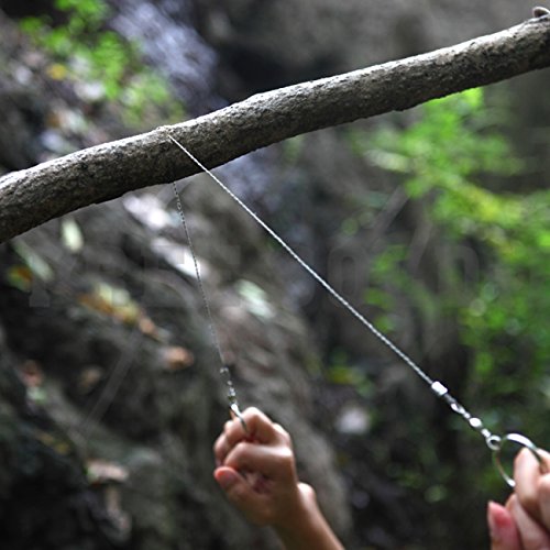 Survival Wire Saws Hand Pocket Steel Chain Wire Saw Camping Saw Ideal ...