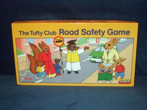 The Tufty Club Road Safety Board Game. Vintage 1980's J W Spears Game ...