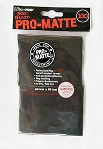Amazon.com: Ultra Pro 7442784515 Deck Protectors - Pro-Matte Black ...