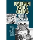 Development Projects Observed: Albert O. Hirschman: 9780815736516 ...