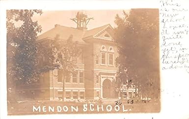 Mendon School Mendon, Michigan postcard at Amazon's Entertainment ...