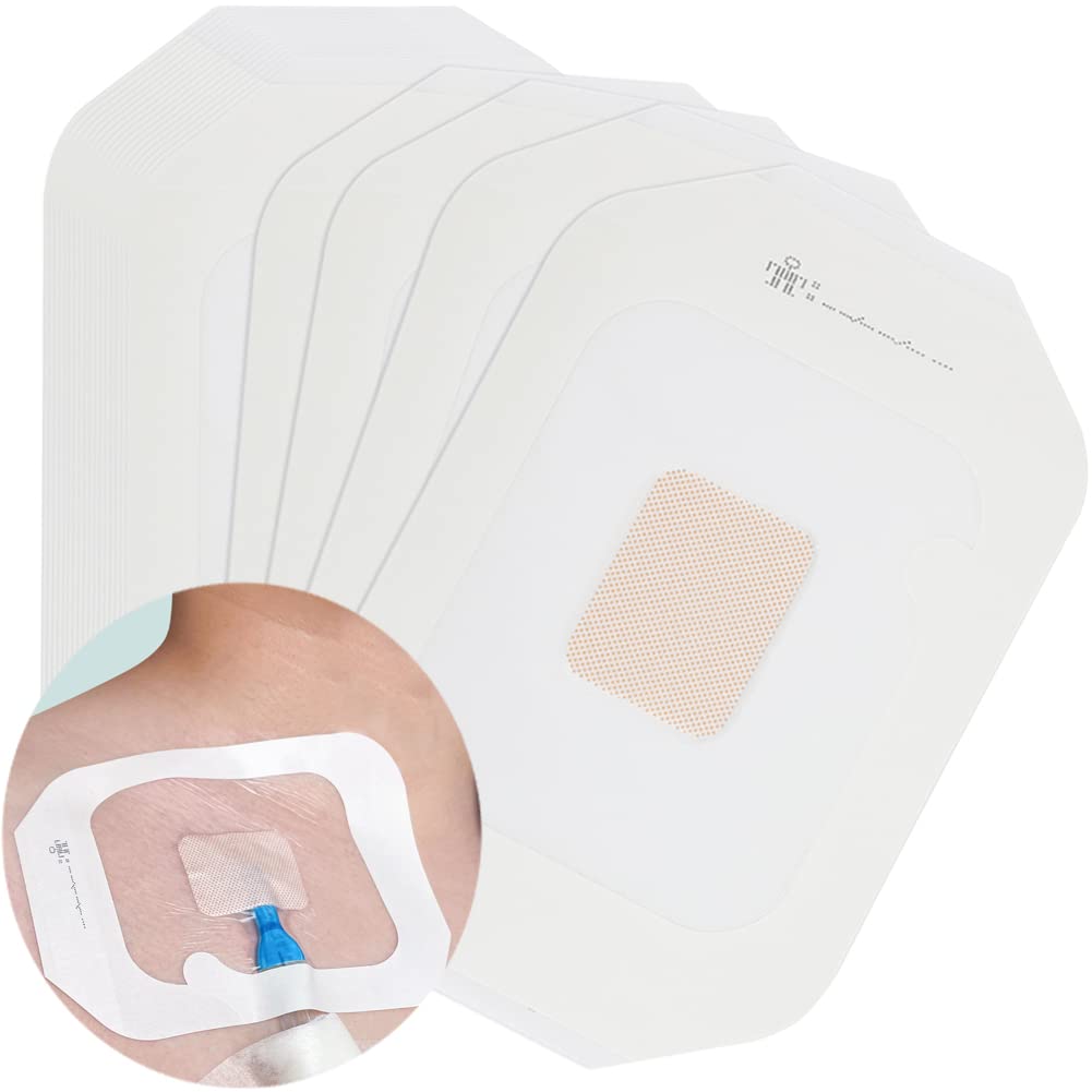 Mua 10 Pcs Chest Catheter Shower Cover 4" x 4.75" with Non-Stick Center ...