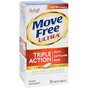 Amazon.com: Move Free Ultra with UC-II Joint Health Tablet, 30 Count ...