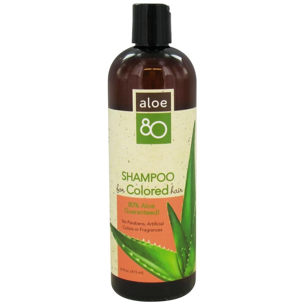 Amazon.com : Aloe 80 Shampoo Color Hair 16 Ounces : Body Scrubs : Beauty