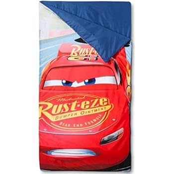 Amazon.com: Disney Cars 2 Mater Grand Prix Sleeping Slumber Bag: Sports ...