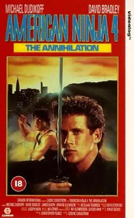 American Ninja 4 [VHS]: Michael Dudikoff, David Bradley, James Booth ...
