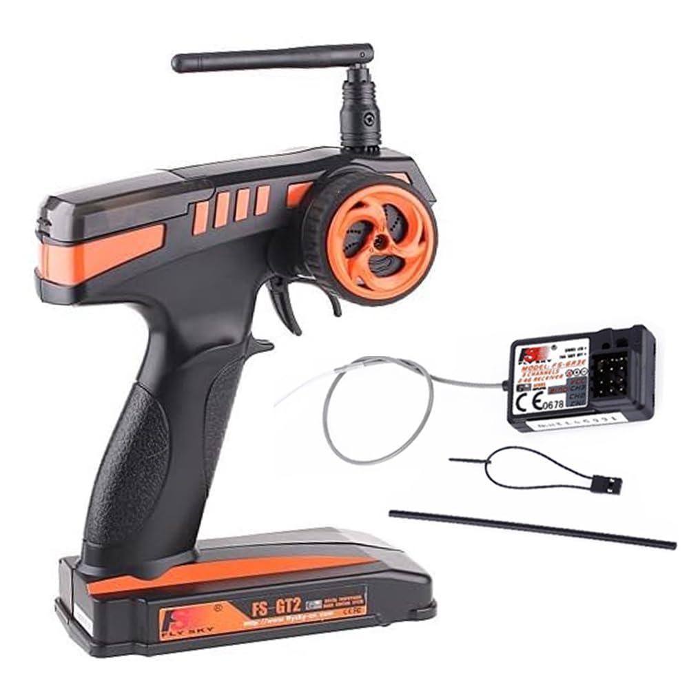 Mua FS-GT2 RC Transmitter with FS-GR3E Receiver, 2.4GHz 2 Channel ...