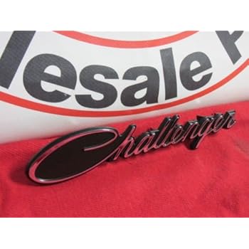 Amazon.com: DODGE CHARGER CHALLENGER HEMI EMBLEM FENDER SPOILER HOOD ...