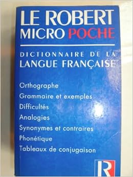 Amazon.fr - Le Robert micro poche: Dictionnaire d'apprentissage de la ...